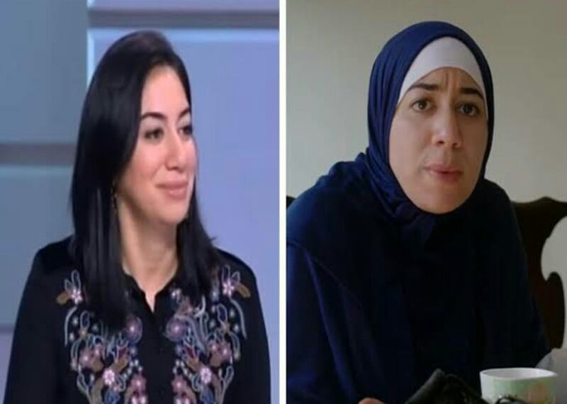 بالصور .. بطلة سابع جار فدوى عابد ترتدي جمبسوت في حفل زفافها